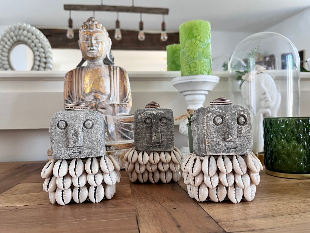 Sumba Statue Decorated With Cowrie Shell - Etsy