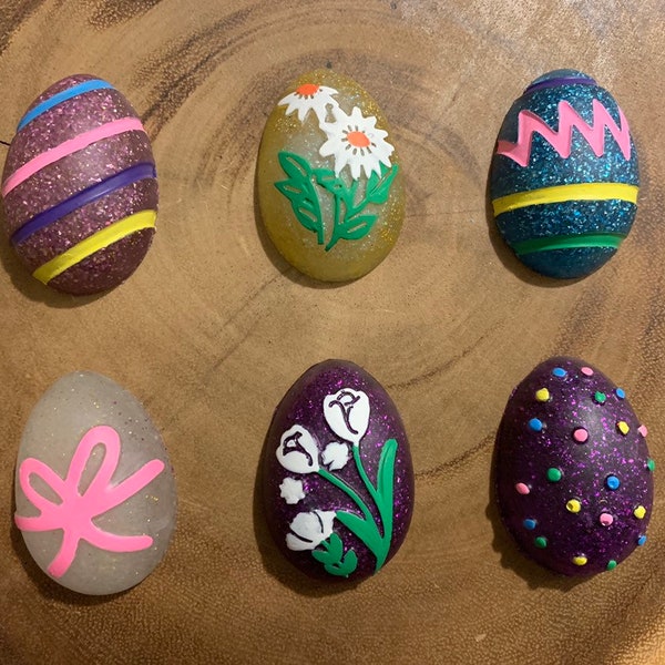 Easter Egg Magnets - Etsy