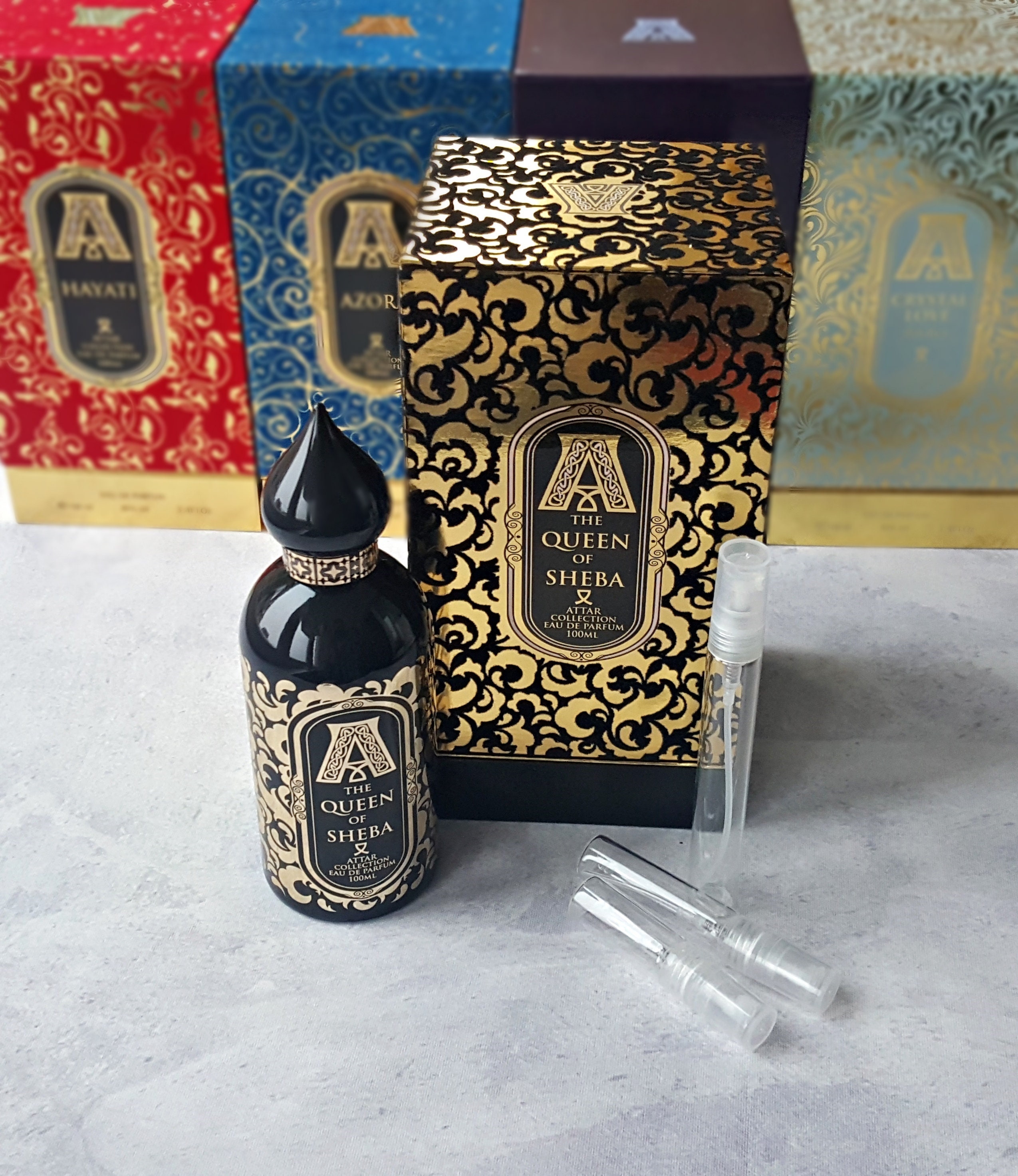 Queen of Sheba by Attar Collection Perfume Sample, Travel Size Sample ...