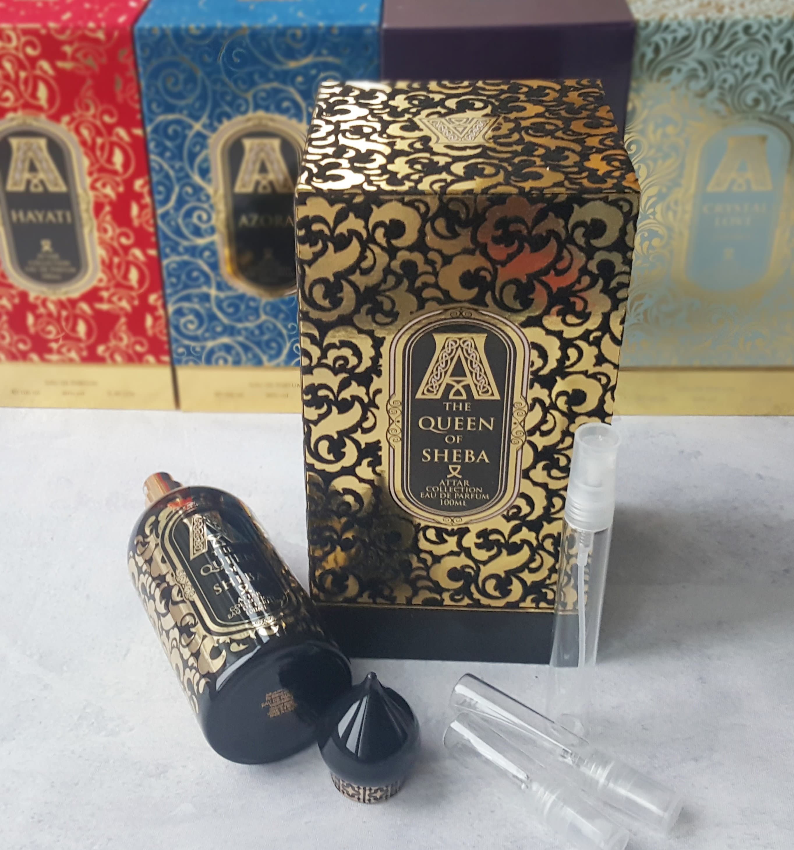 Queen of Sheba by Attar Collection Perfume Sample, Travel Size Sample ...