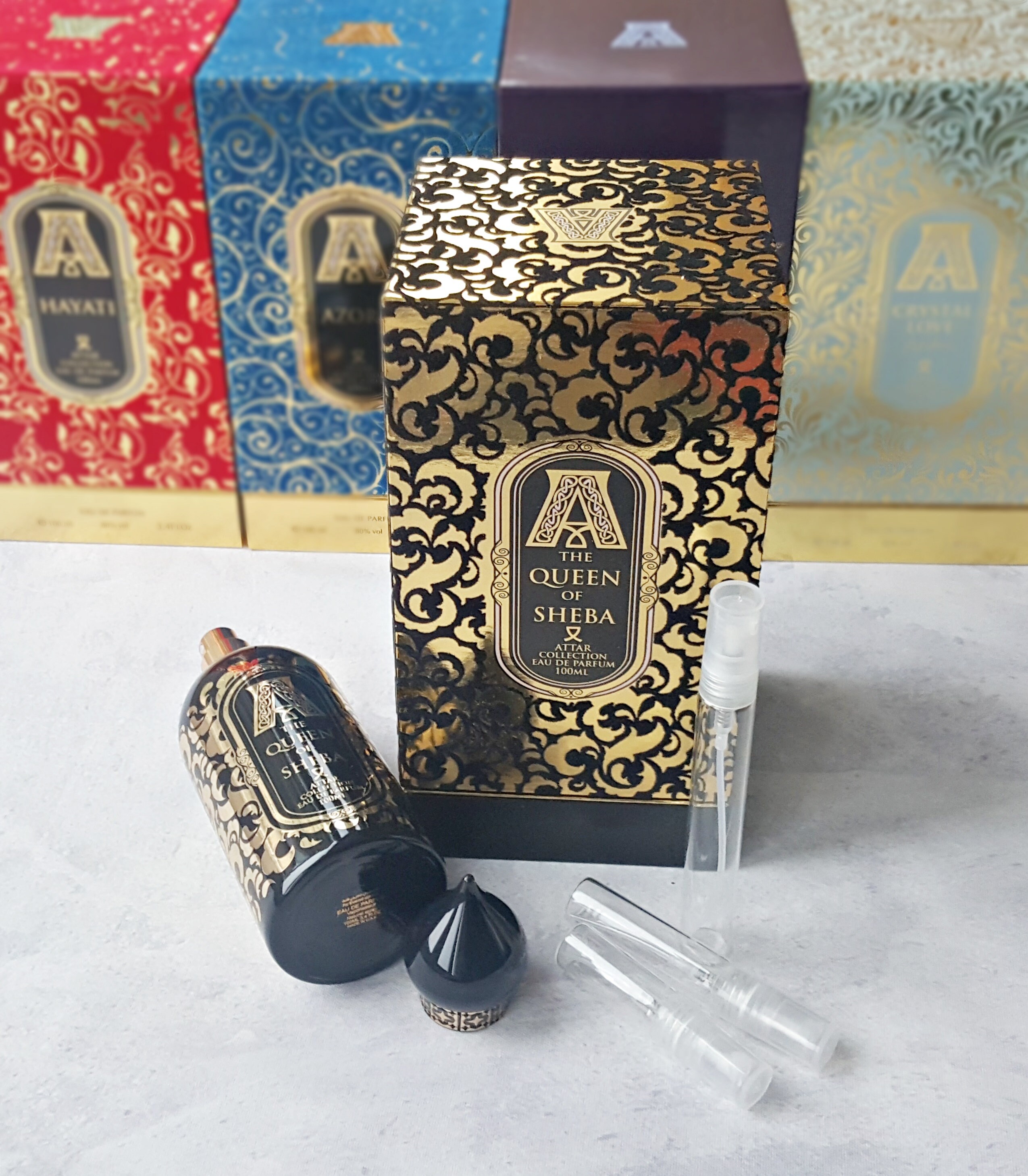 Queen of Sheba by Attar Collection Perfume Sample, Travel Size Sample ...