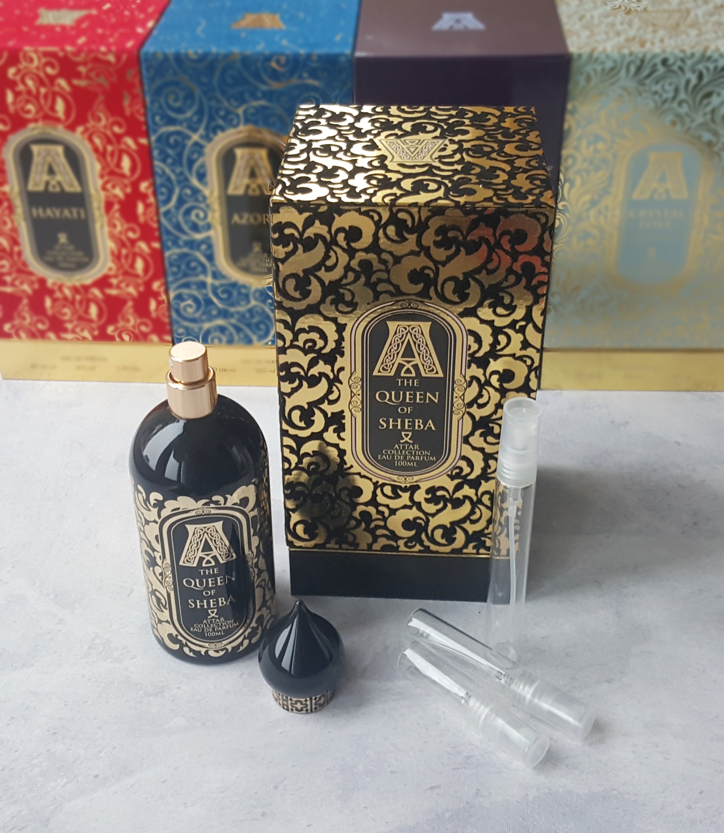 Queen of Sheba by Attar Collection Perfume Sample, Travel Size Sample ...
