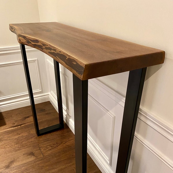 Live Edge Console - Etsy