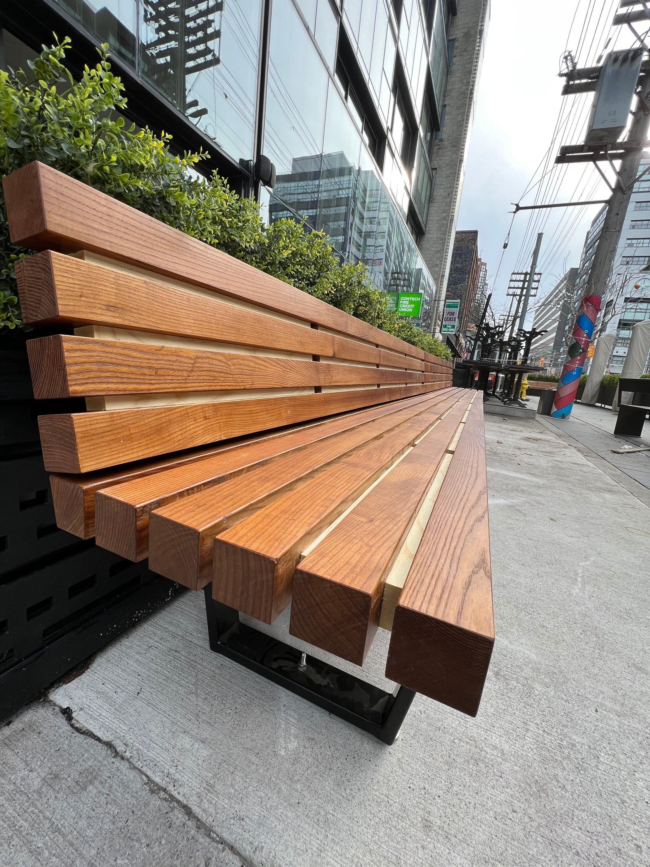 Outdoor Ash Bench - Etsy