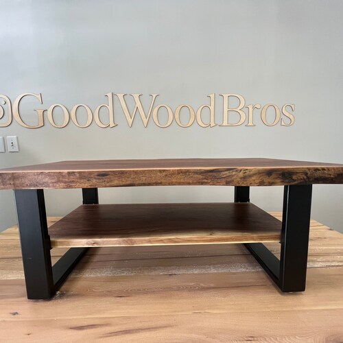 Oxelaand Solid Walnut Coffee Table - Etsy