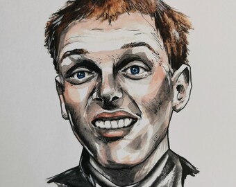 Rik Mayall - Etsy