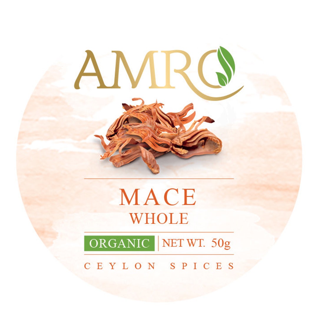 Organic Mace Whole. Certified Organic Mace. Premium Quality Mace, USDA ...