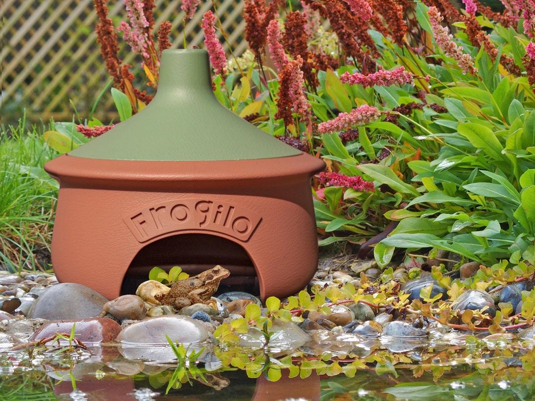 Eco Frogilo Frog and Toad House - Etsy UK