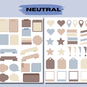 250+ Digital Stickers for Your Notes, Digital Stickers Bundle ...