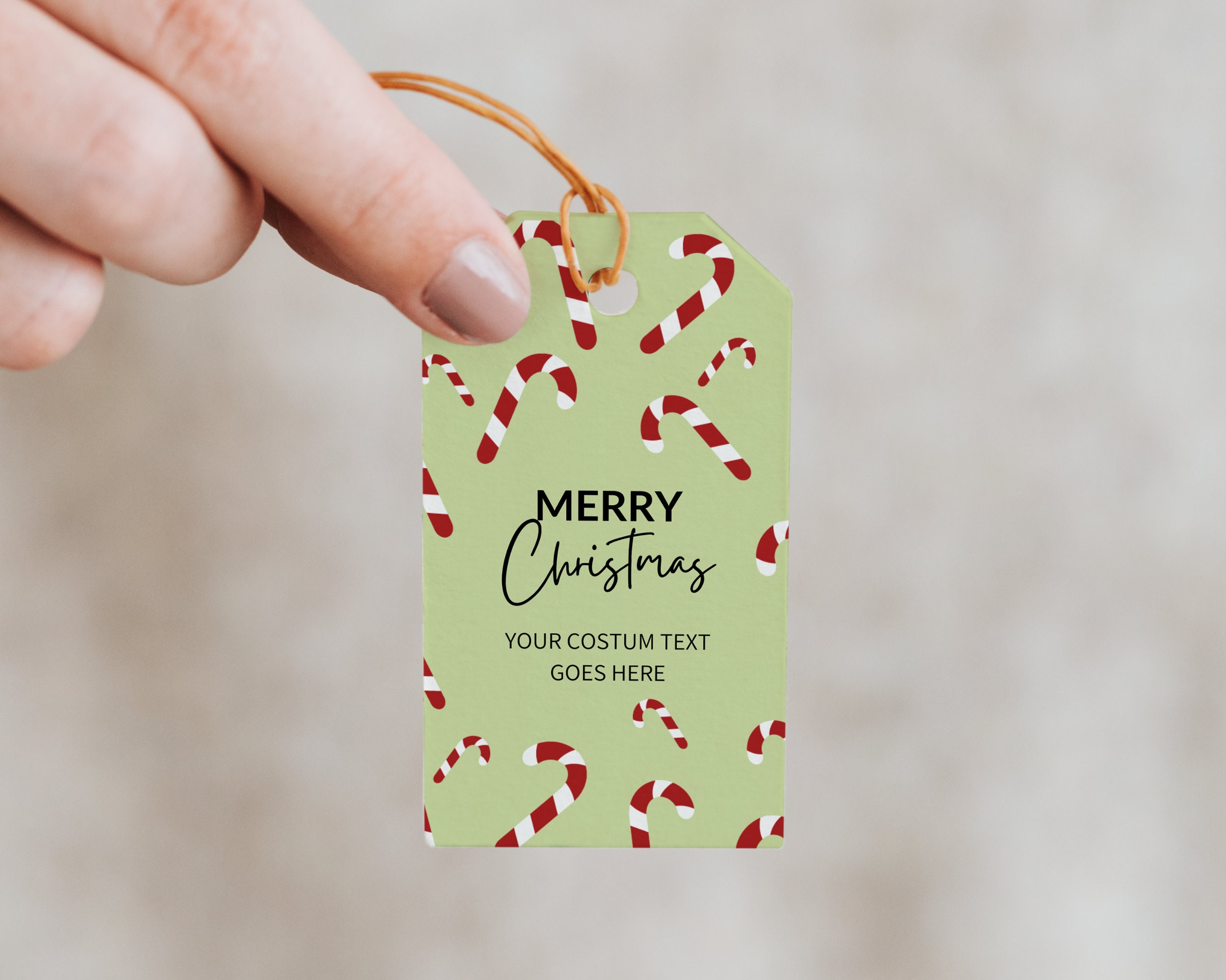 Printable Christmas Gift Tags, Editable Christmas Tags, Holiday Party ...