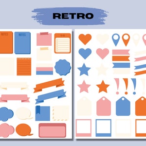 250+ Digital Stickers for Your Notes, Digital Stickers Bundle ...