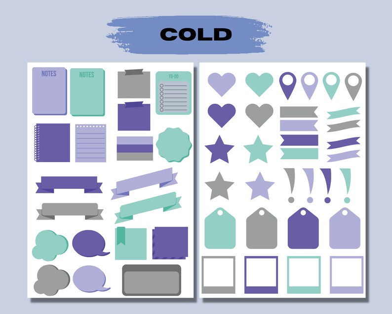 250+ Digital Stickers for Your Notes, Digital Stickers Bundle ...