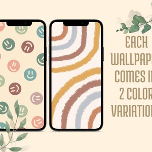 Boho Wallpapers for Phone, Neutral Screensaver for Android, Five ...