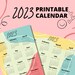 2023 Printable Wall Calendar, Office Calendar for Your Desk, Digital ...