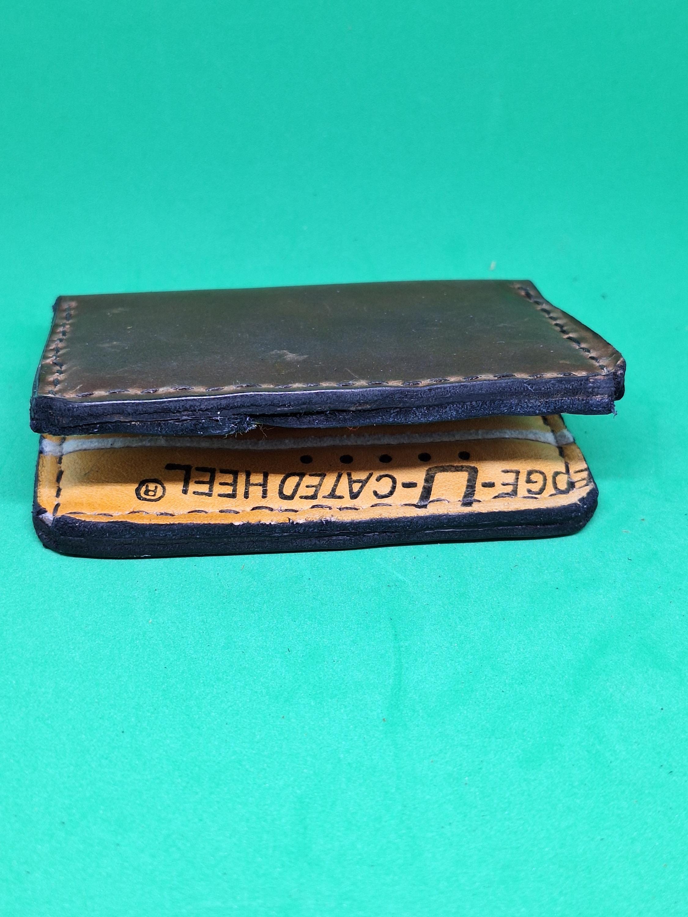 Rawlings Logo Baseball Glove Wallet Card Holder Upcycle Vintage Bifold ...