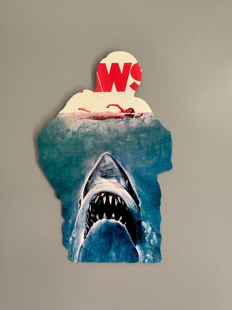 Quint 'jaws' Movie Decal: Classic Quote Sticker (4in) - Etsy