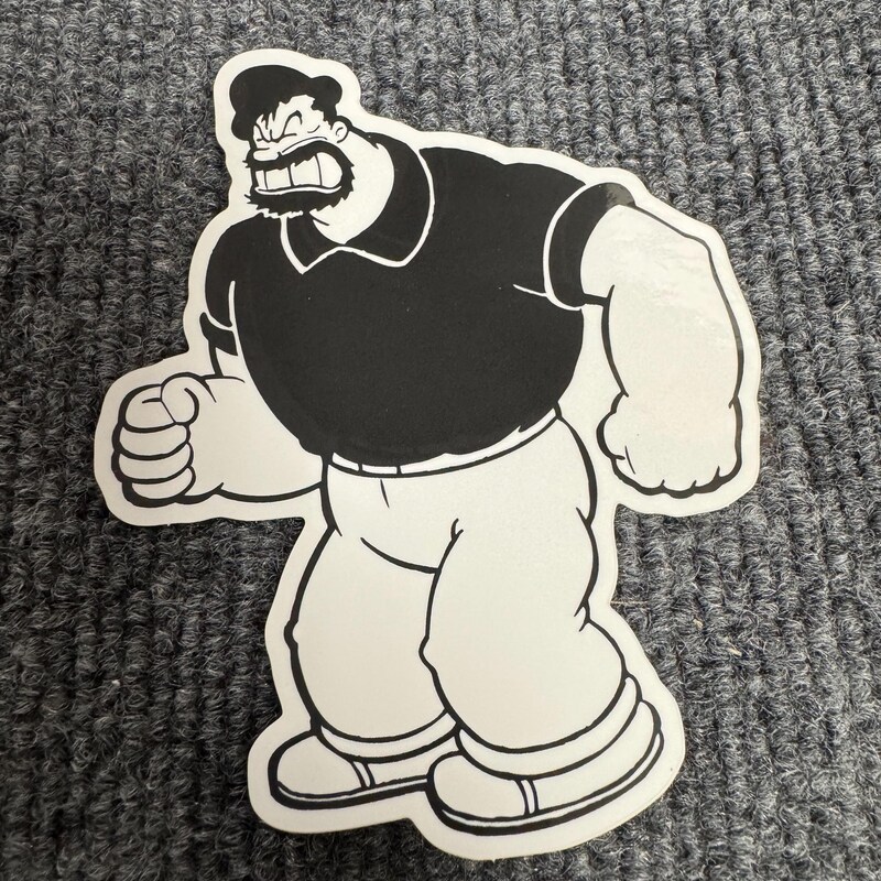 Popeye Vinyl Decal - Etsy