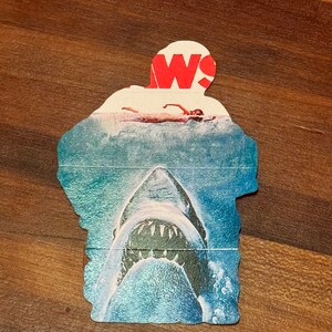 Quint!… Jaws!! Movie Decal/sticker High Quality Over 4in Tall, Made in ...