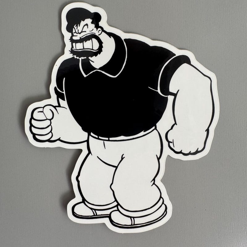 Popeye Vinyl Decal - Etsy
