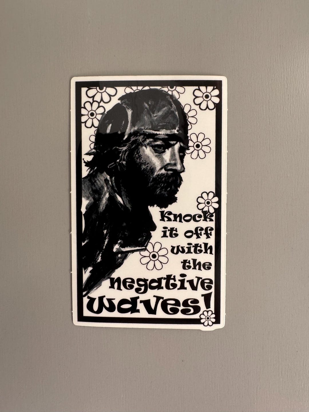 Oddball Sticker: Kelly's Heroes, Donald Sutherland - Negative Waves - Etsy
