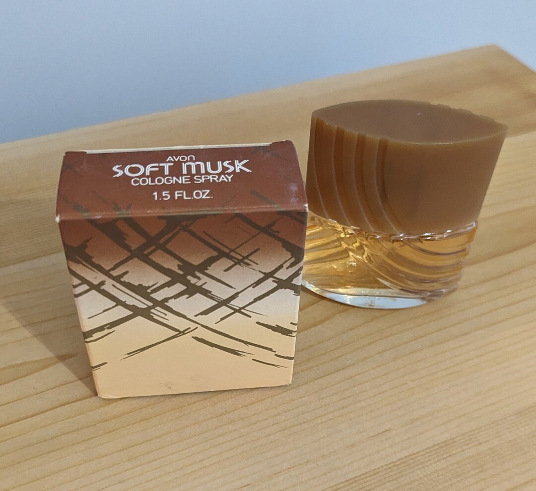 Vintage 1982 Avon Soft Musk Perfume Vintage Avon Perfume, Avon Soft ...