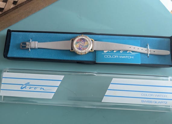 AVON 1980s Vintage Watch, Avon 1980s Color Watch, 198… - Gem