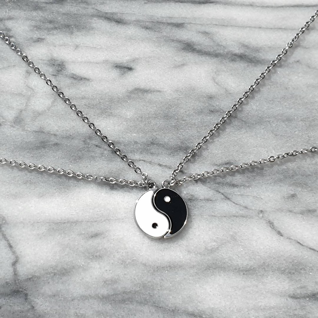 Yin & Yang - Friendship Necklaces Partner Necklaces Made of Stainless ...