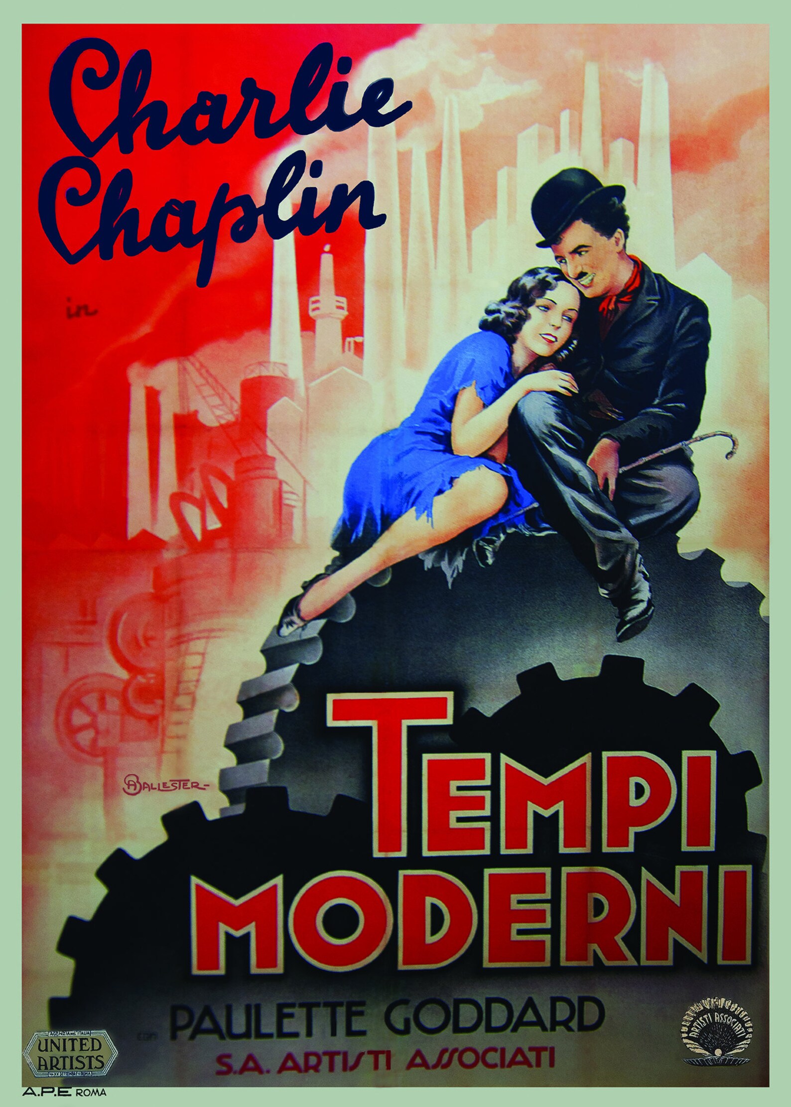 Charlie Chaplin Tempi moderni Tiempos Modernos bellas | Etsy