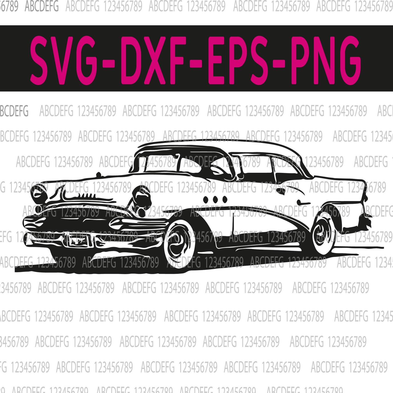 Retro Car, Vintage Car Svg, Classic Car Svg Dxf - Etsy