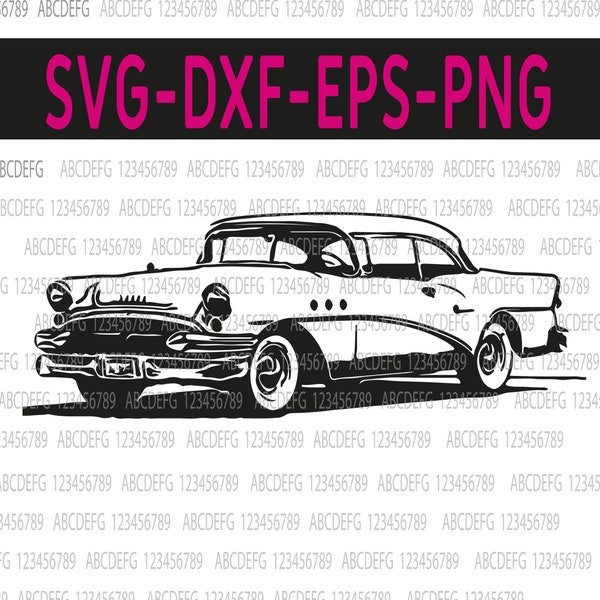 Free Classic Car Svg - Etsy