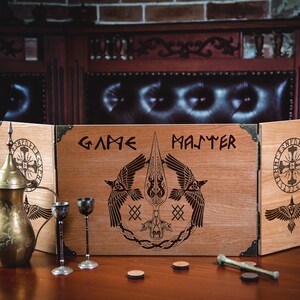 Viking Gift, Game Master Screen, Table Top Games, Dice Games, Viking ...