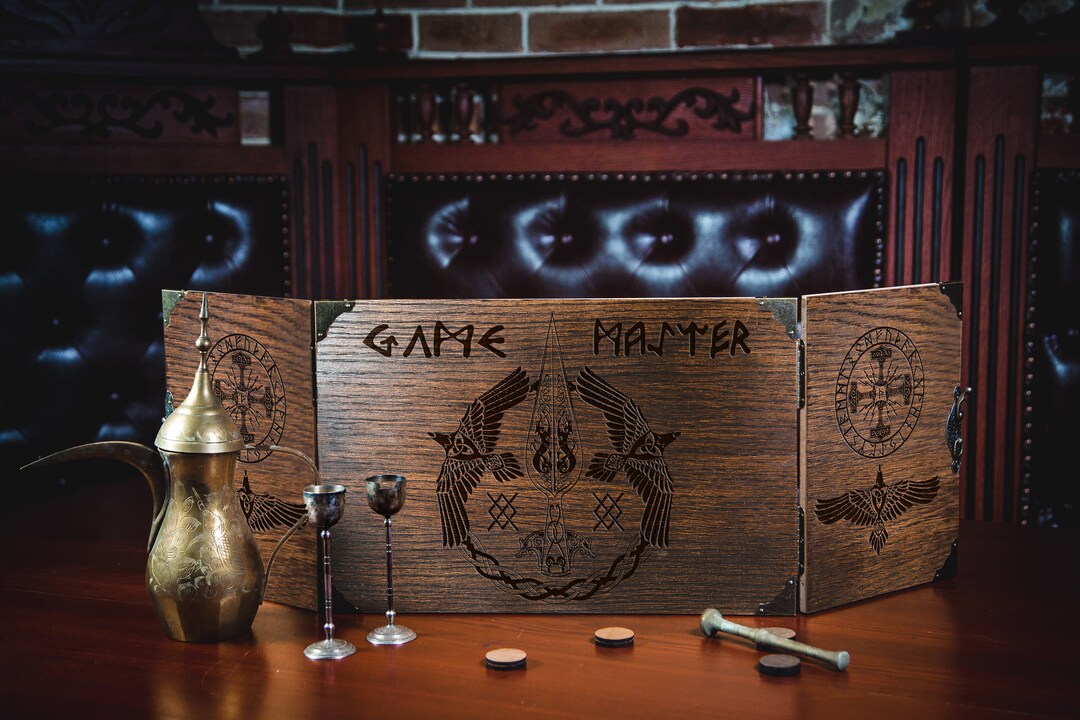 Viking Gift, Game Master Screen, Table Top Games, Dice Games, Viking ...