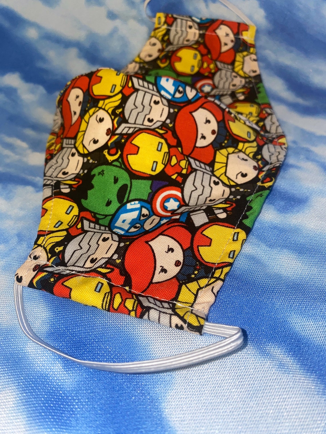 Face Mask Filter Pocket New Funko Pop Heroes Print/safe | Etsy