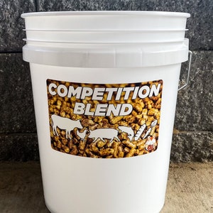 Pellet Smoker Bucket Labels Gift for Husband Garage Organizing Pellet ...