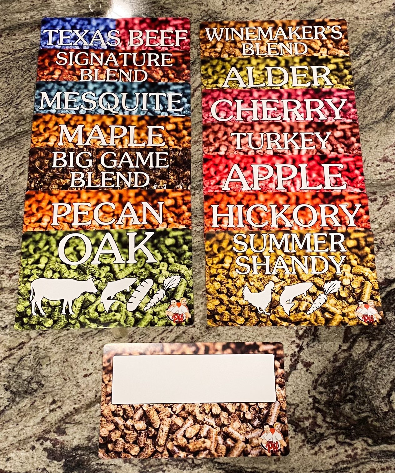 Traeger Inspired Pellet Bucket Stickers - Etsy