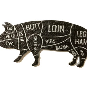 Traeger Compatible Butcher Sign Fridge Magnet Pork Chicken Beef ...