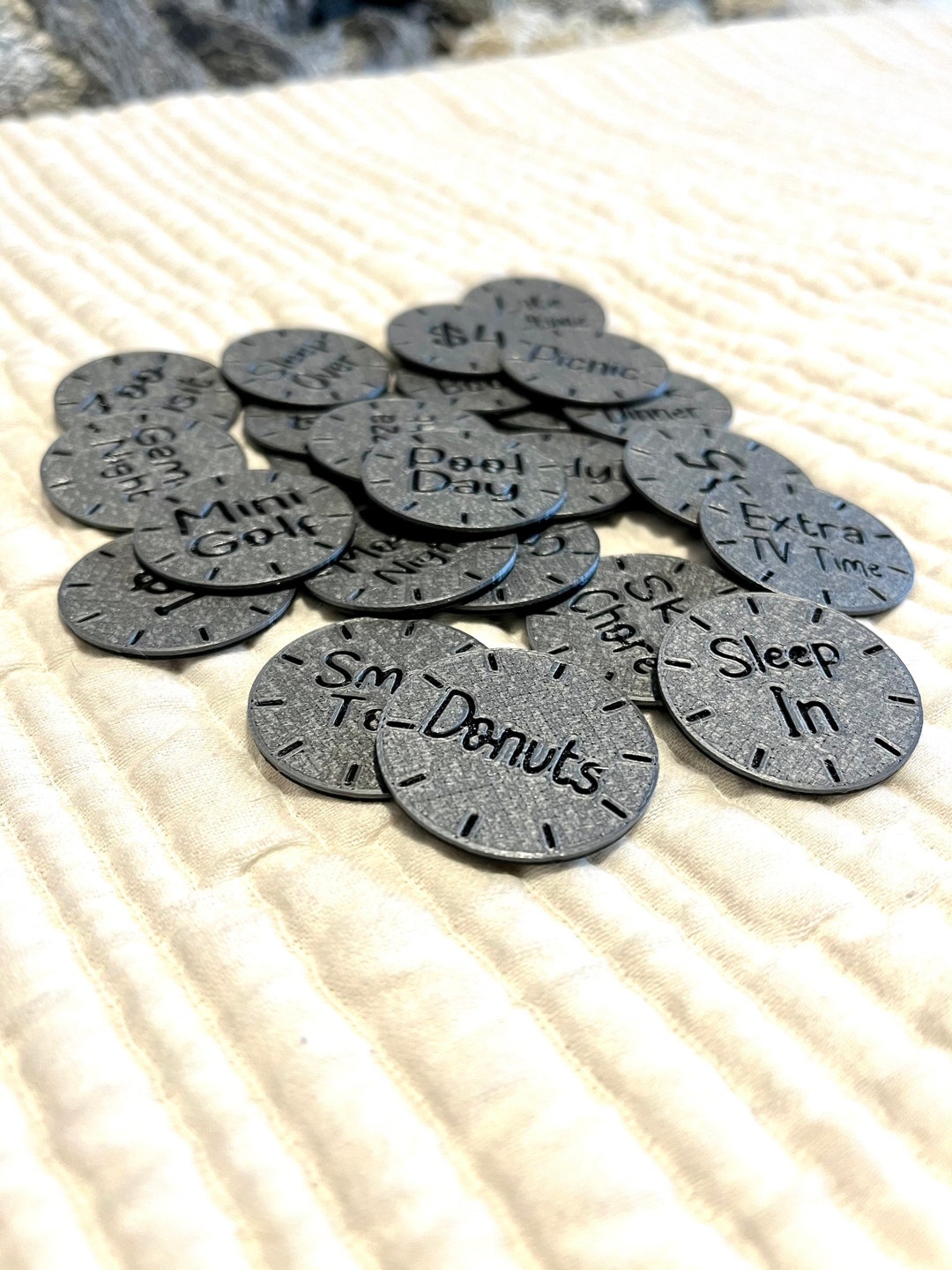 Reward Tokens Chores for Kids Fun Token Rewards Ideas for Boys and ...