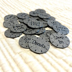 Reward Tokens Chores for Kids Fun Token Rewards Ideas for Boys and ...