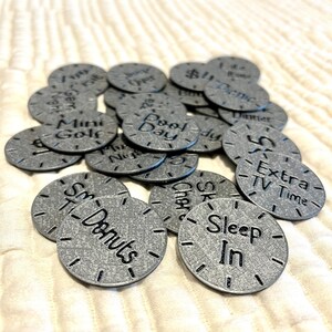 Reward Tokens Chores for Kids Fun Token Rewards Ideas for Boys and ...