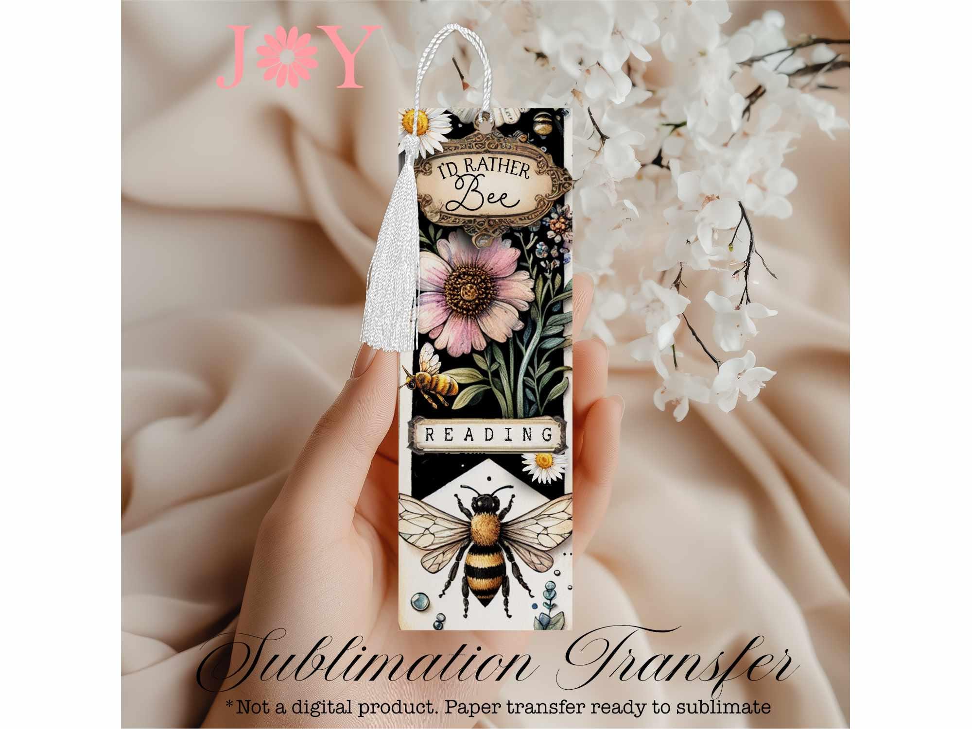 Bookmarks Sublimation Transfers Ready to Press - Printed Sheet for ...