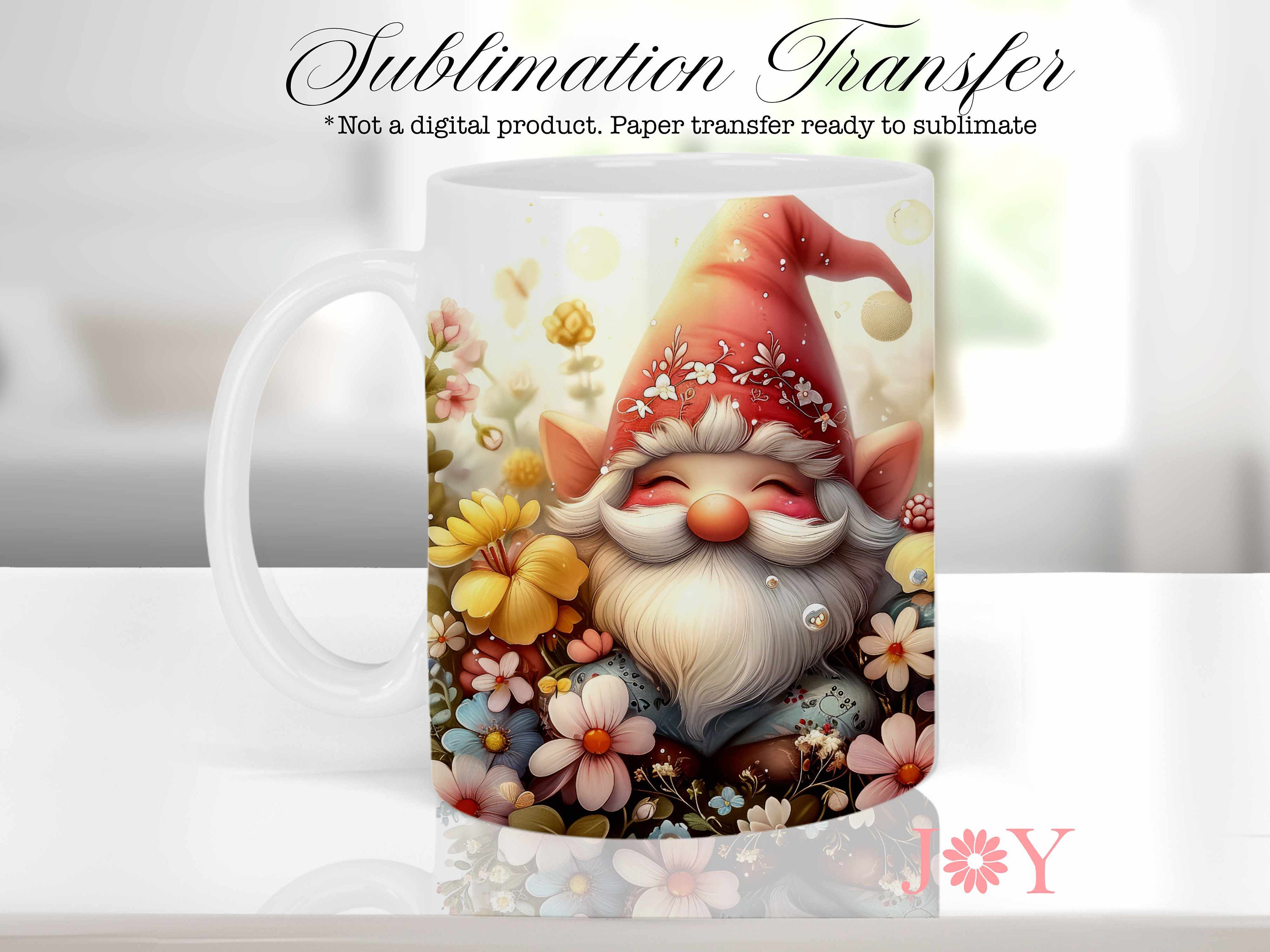 Spring Sublimation Transfer Wrap for Mugs, Sublimation Paper Ready to ...