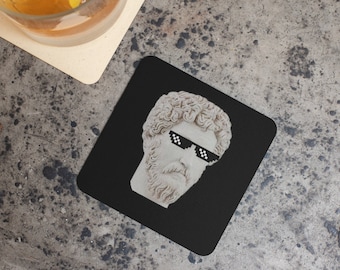 Stoic Sticker for Laptop, Four Cardinal Virtues Logo Sticker Reminder ...