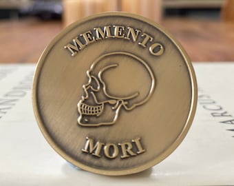 Momento Mori Coin - Etsy