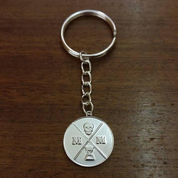 Memento Mori Keychain Stoicism Keychain Stoic Keychain - Etsy