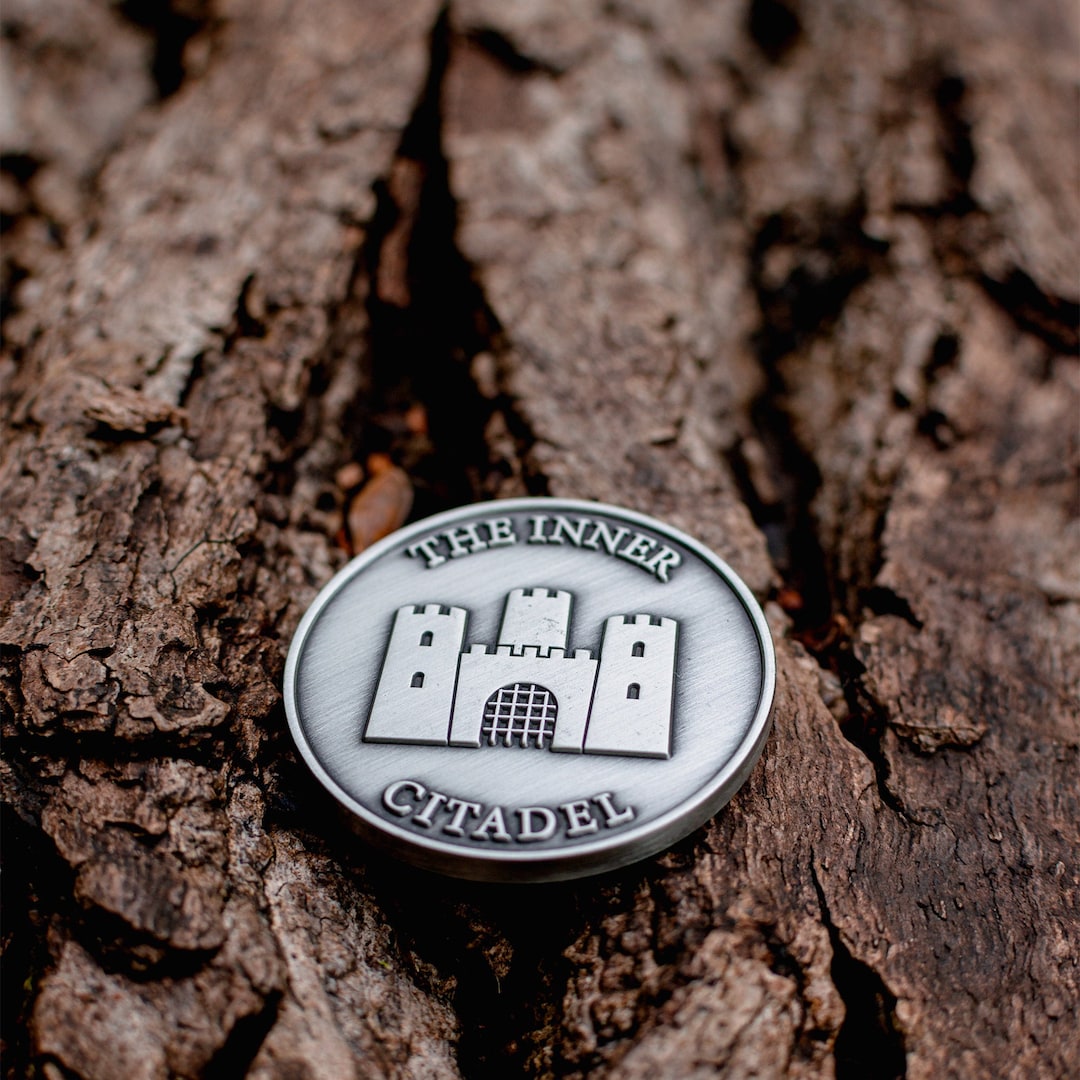 Stoic Coin the Inner Citadel | Challenge Coin Meditation | EDC Reminder ...
