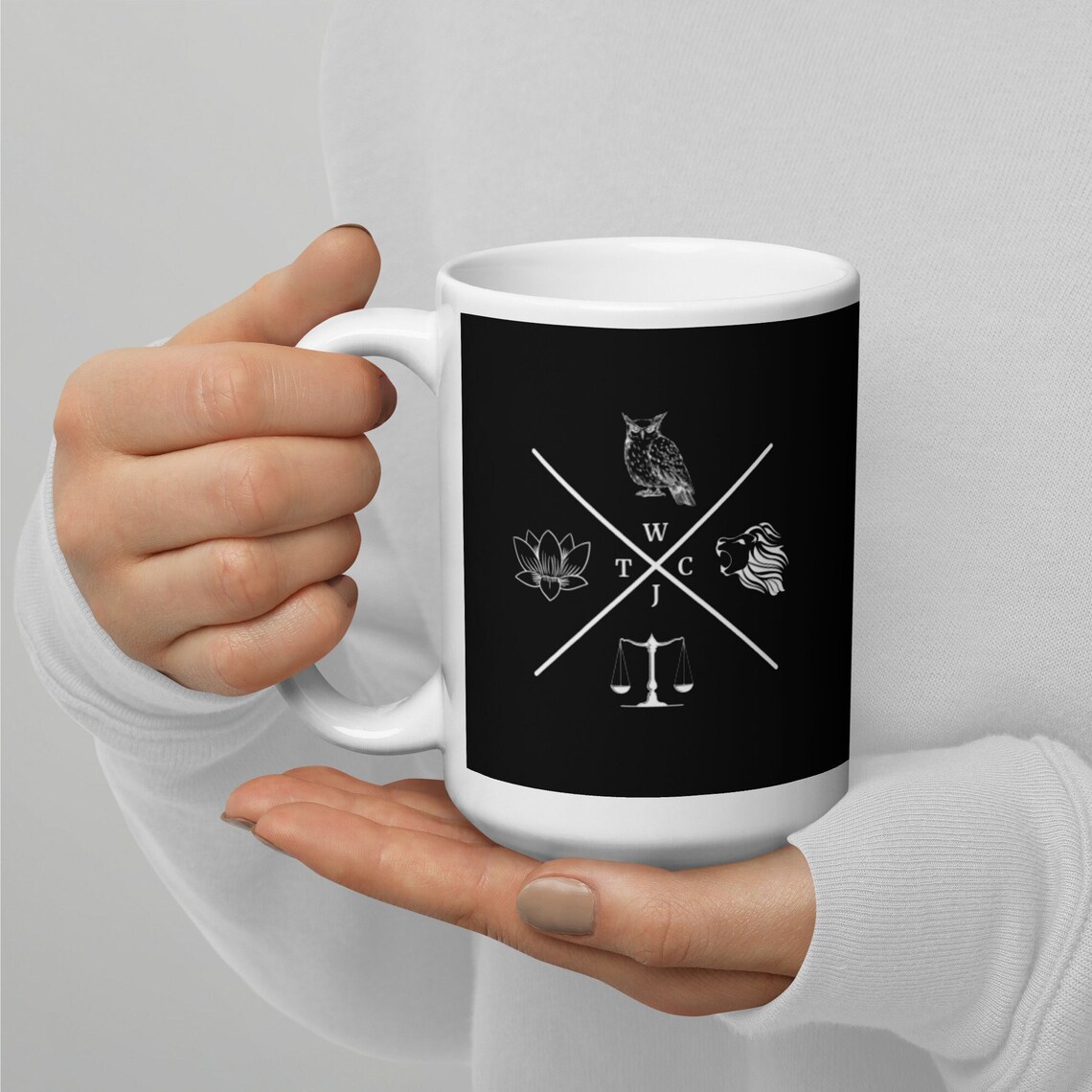 The Four Virtues of Stoicism Coffee Mug for Daily Stoic | Etsy