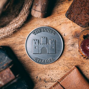 Stoic Coin the Inner Citadel | Challenge Coin Meditation | EDC Reminder ...