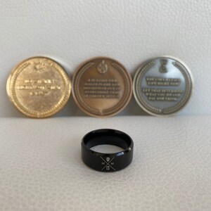 Stoic Medallion and Stoic Ring Collection Memento Mori Amor - Etsy