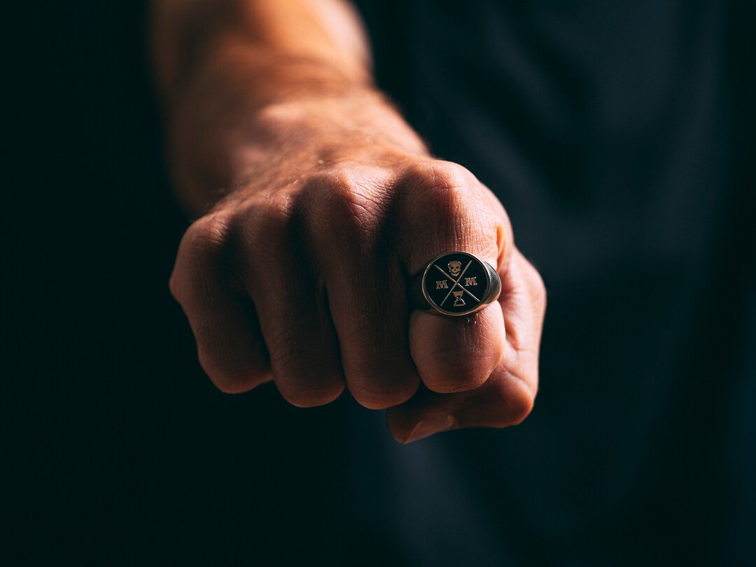 Stoic Ring Memento Mori Ring Momento Mori Ring Marcus - Etsy