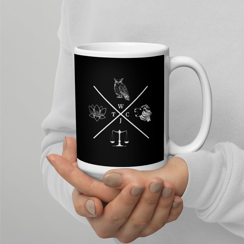 The Four Virtues of Stoicism Coffee Mug for Daily Stoic | Etsy